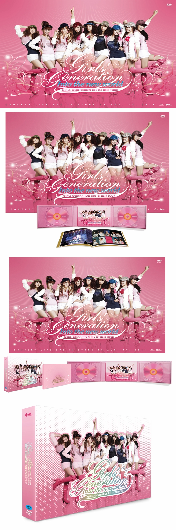 Girls' Generation - The 1st Asia Tour "Into the New World" (Region-All ...