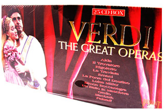VERDI The Great Operas (25CD Limited Edition)