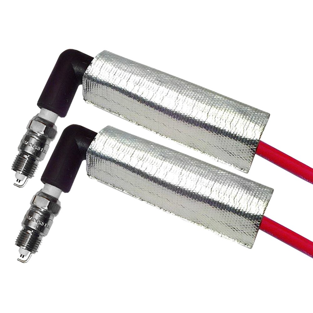 Spark Plug Wire Heat Shields by Thermo-Tec - Dual Layer Spark Plug Wire ...