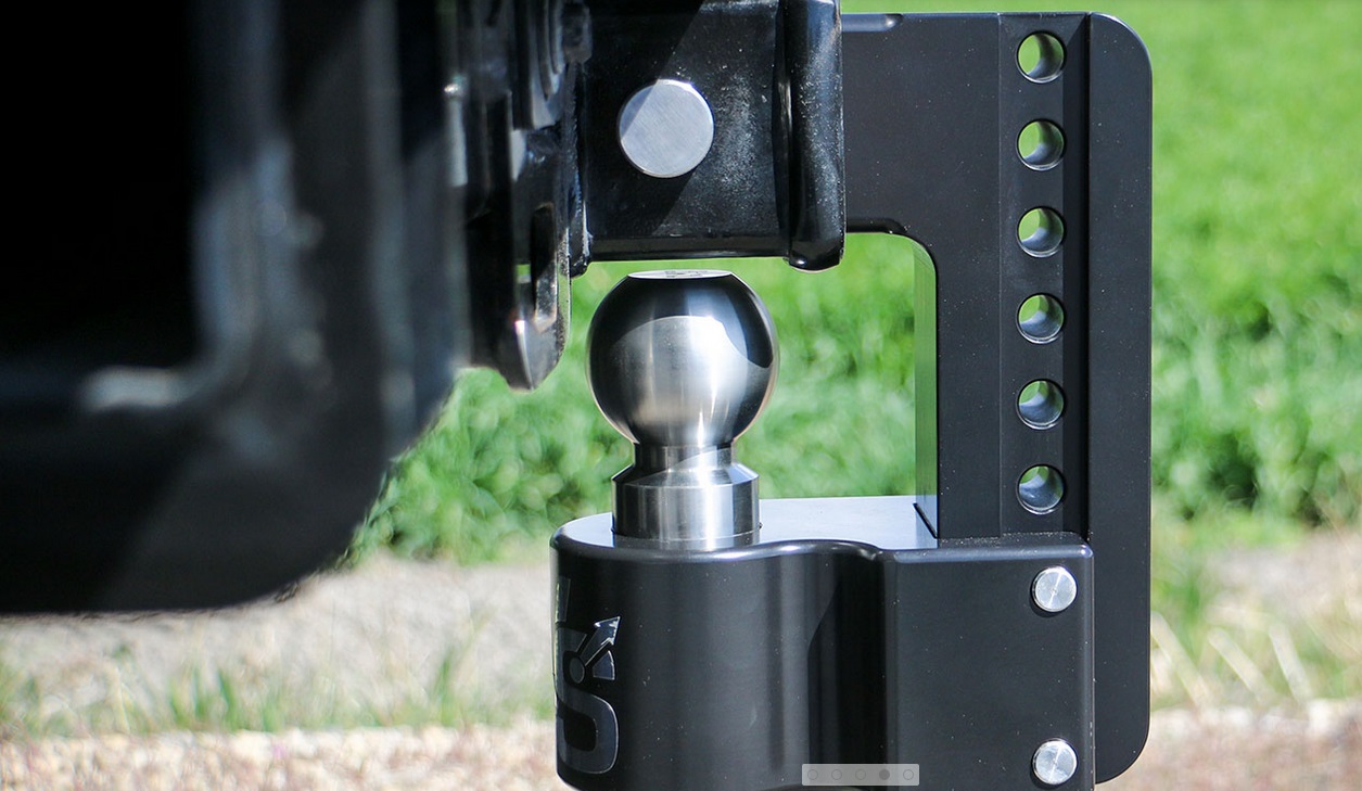 180 Turnover Ball Trailer Hitch Ball Mount w/ Lock by Weigh Safe ...