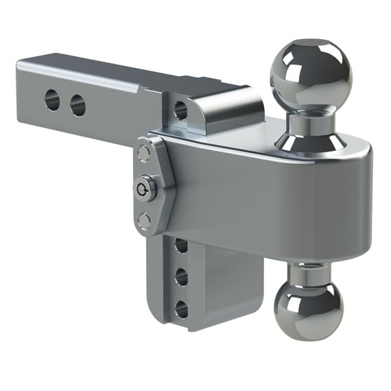 180 Turnover Ball Trailer Hitch Ball Mount w/ Lock by Weigh Safe - 180 ...