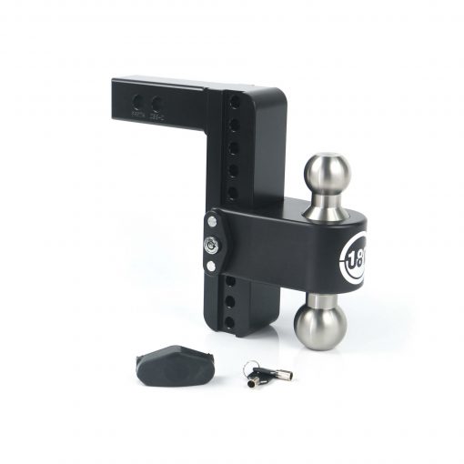 180 Turnover Ball Trailer Hitch Ball Mount w/ Lock by Weigh Safe ...