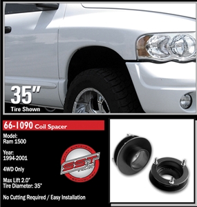 Ready Lift Suspension Leveling Kits and Lift Kits for Dodge Ram 1500 ...