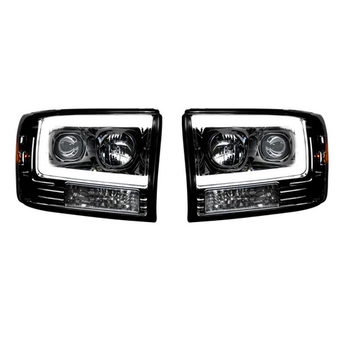 RECON Projector Headlights for Ford F250 F250 F450 SuperDuty - 1999 ...