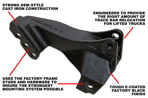 Ready Lift Track Bars and Track Bar Relocation Brackets - 2005-2007 ...