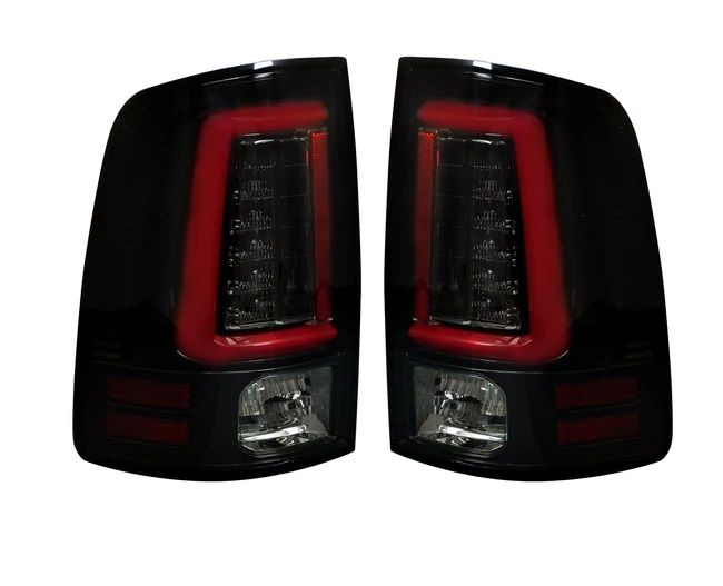 RECON LED Tail Lights for Dodge - 2013-2018 Dodge Ram (Models w/ OEM ...