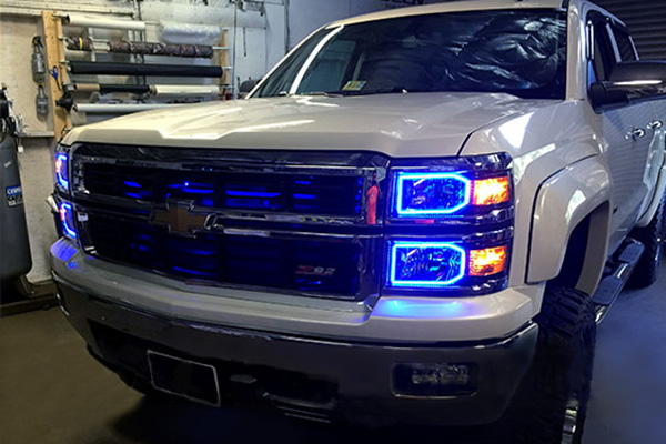 Oracle Color Changing Headlight and Foglight Halo Kits for Chevy ...