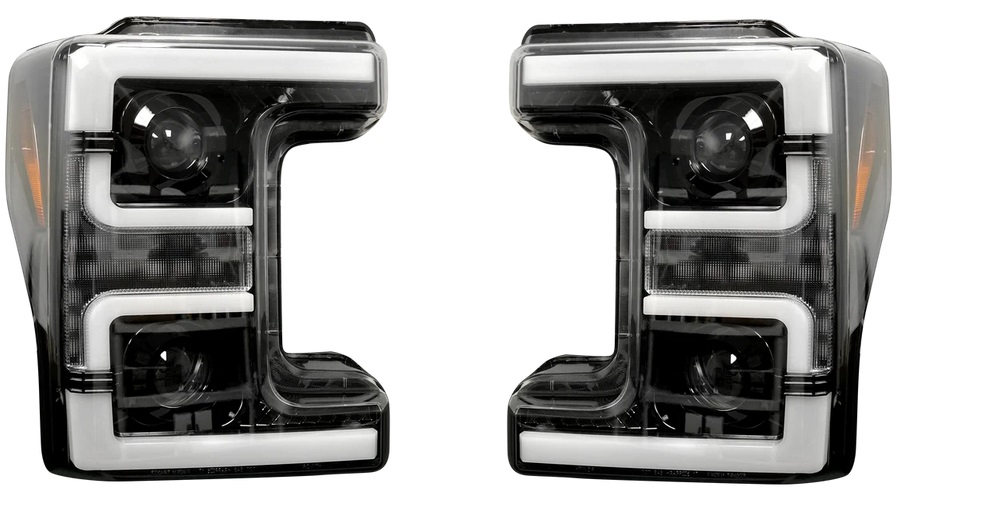 RECON Projector Headlights for Ford F250 F250 F450 SuperDuty - 2017 ...