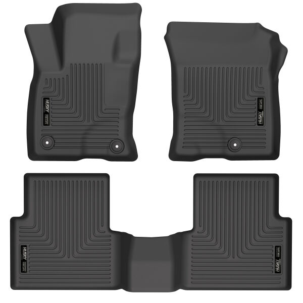 Husky Liners All Weather Floor Mats / Liners for Ford Bronco - 2021-2022 Ford Bronco Sport Husky ...