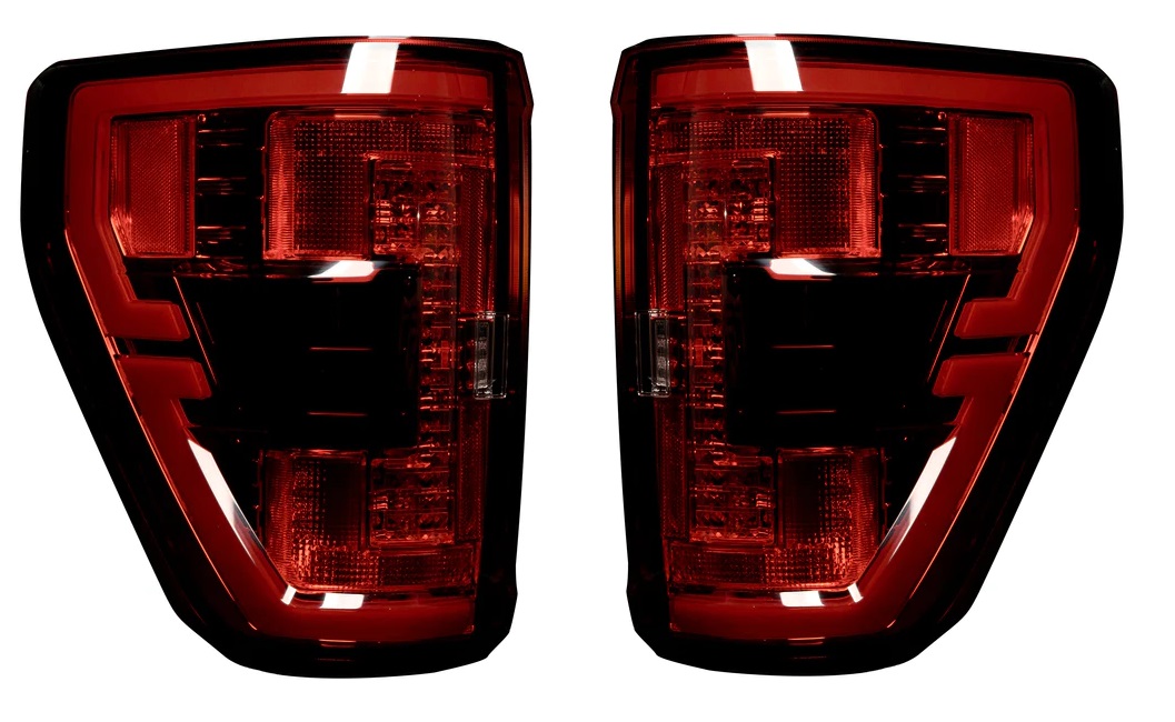 RECON LED Tail Lights for Ford F-150 - 2021-2023 Ford F-150 +Raptor ...