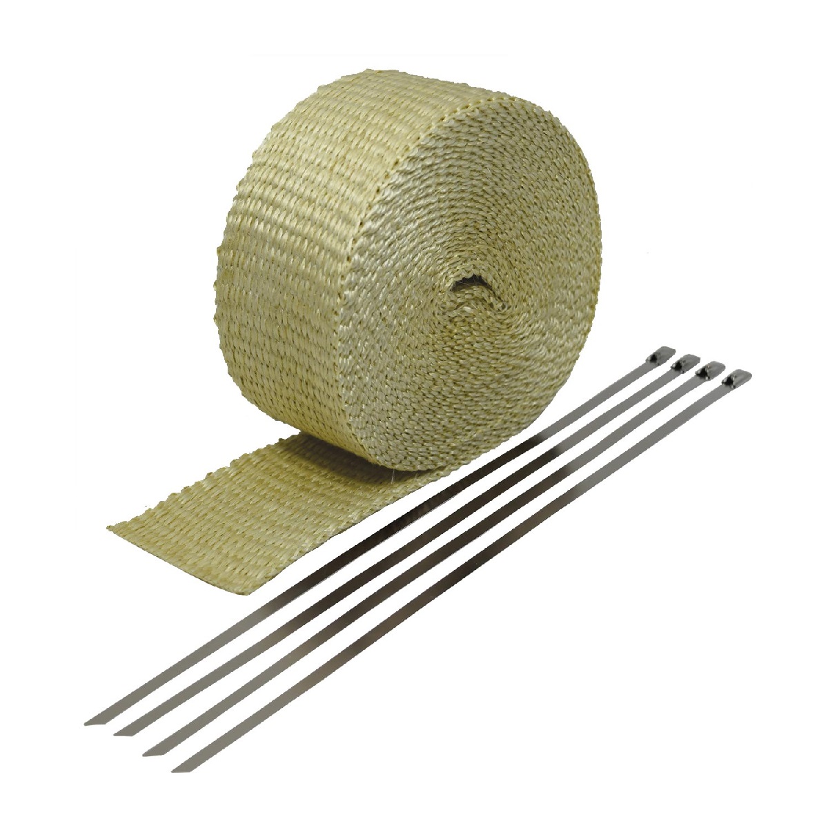 Heat Shield Products Standard Neutral Header Wrap / Exhaust Wrap 2000 ...