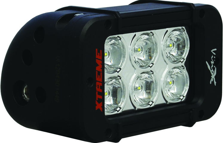 5" Xmitter Prime Xtreme LED Light Bar Black 6 LED'S 10 Deg Beam by Vision X