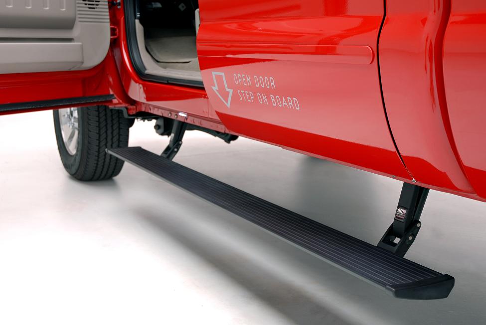 PowerStep Electric Running Boards by AMP Research for Chevy SUVS ...