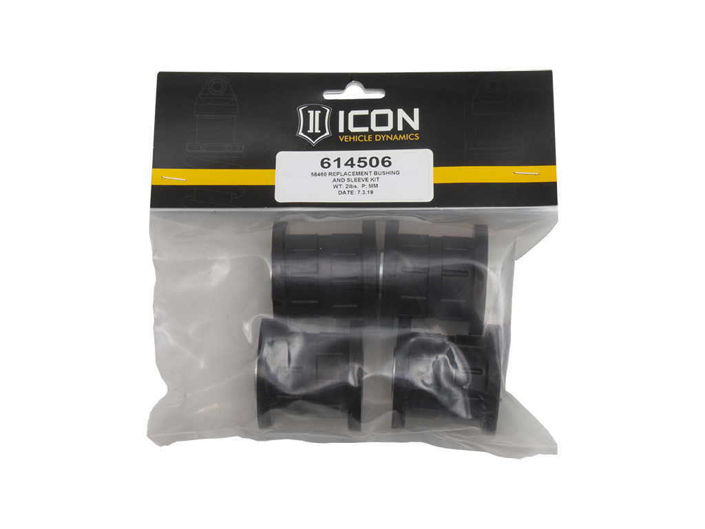 Replacement Bushing + Sleeve Kits for Icon Upper Control Arms by Icon ...