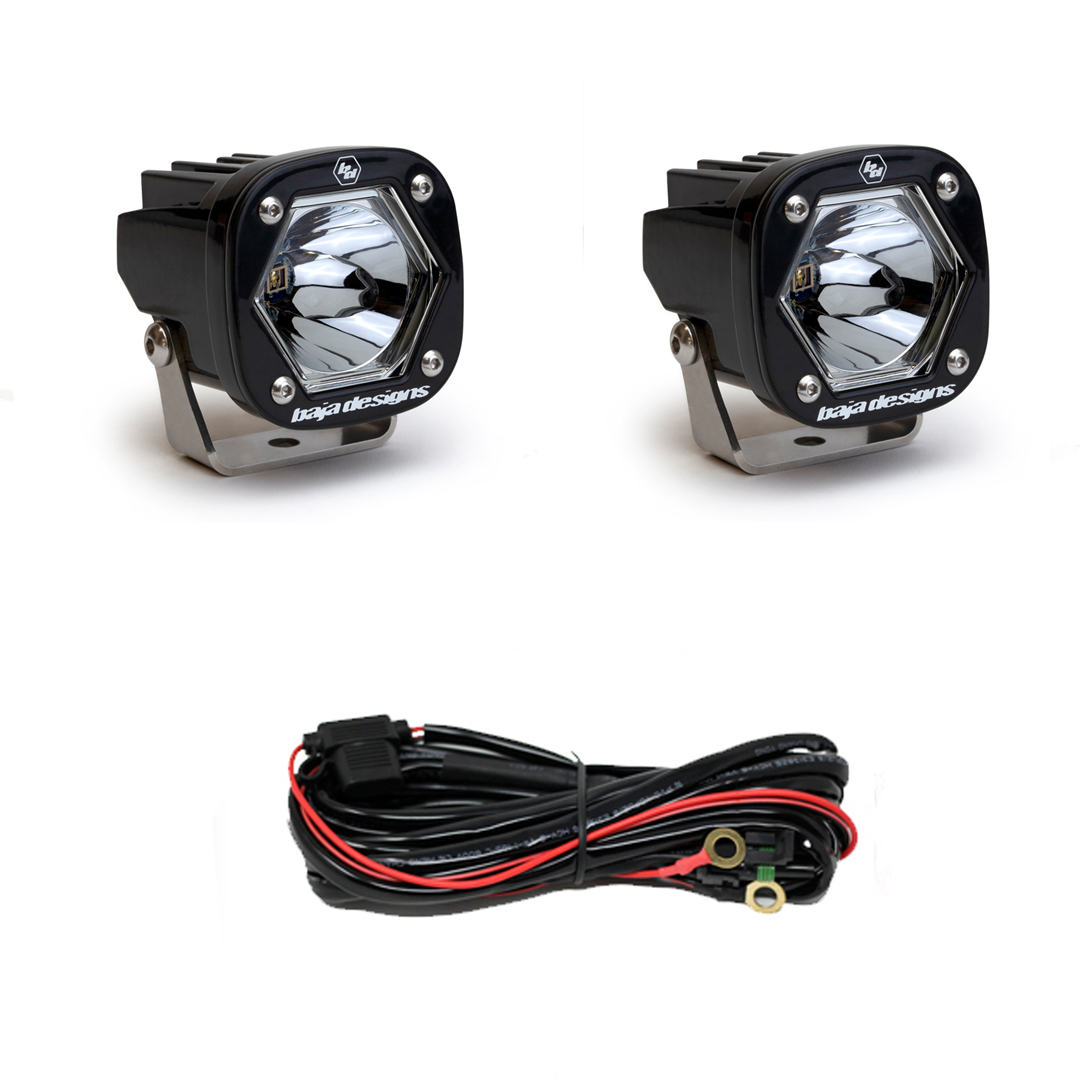 Baja Designs S1 LED Lights - Baja Designs S1 Laser LED Spot Light (Pair)