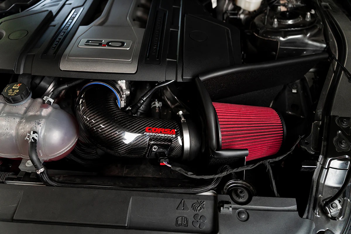 Corsa Performance Cold Air Intake Systems for Ford Mustang - 2018-2022 ...