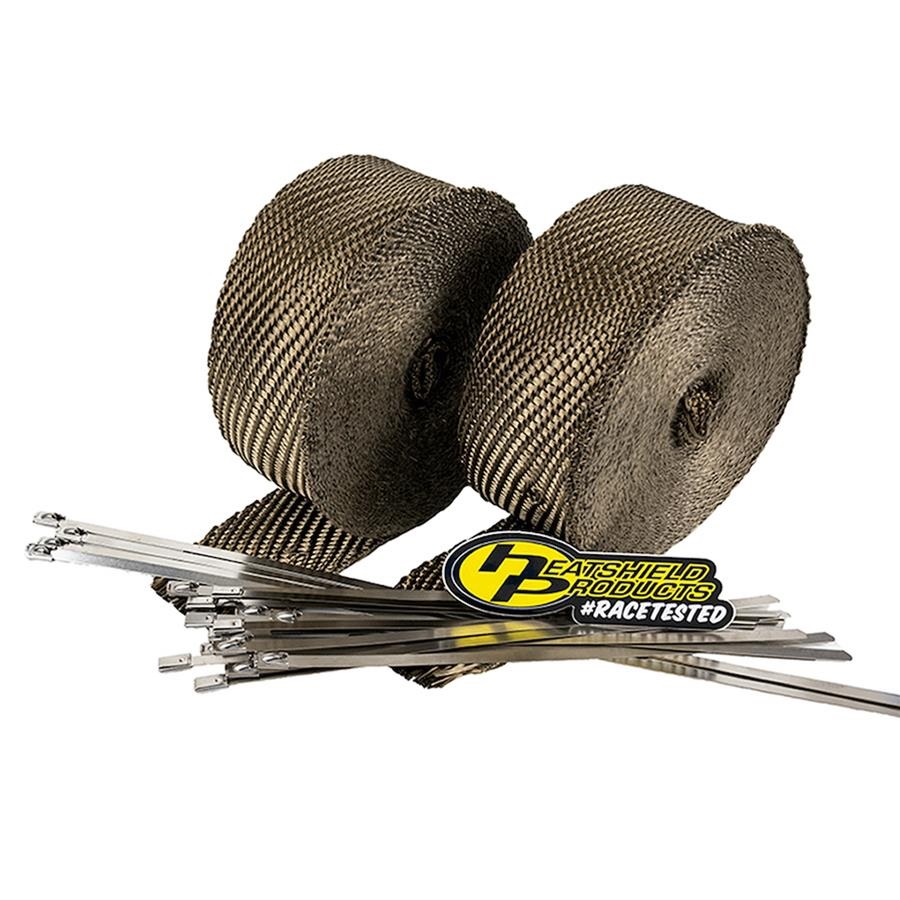 Heatshield Products Lava Wrap Exhaust Wrap 2000 Degree - Lava Exhaust ...