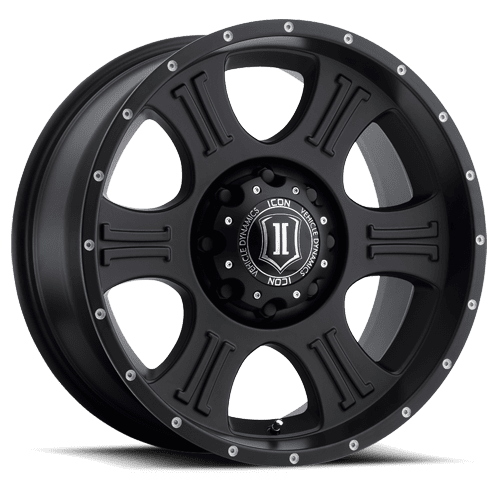 20" Shield Wheels by Icon Alloys - 20" x 9" (8x170 Bolt Pattern) Thrust ...