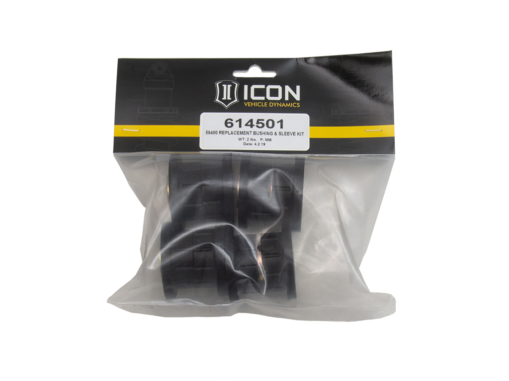 Replacement Bushing + Sleeve Kits for Icon Upper Control Arms by Icon ...