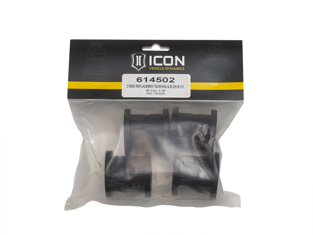 Replacement Bushing + Sleeve Kits for Icon Upper Control Arms by Icon ...
