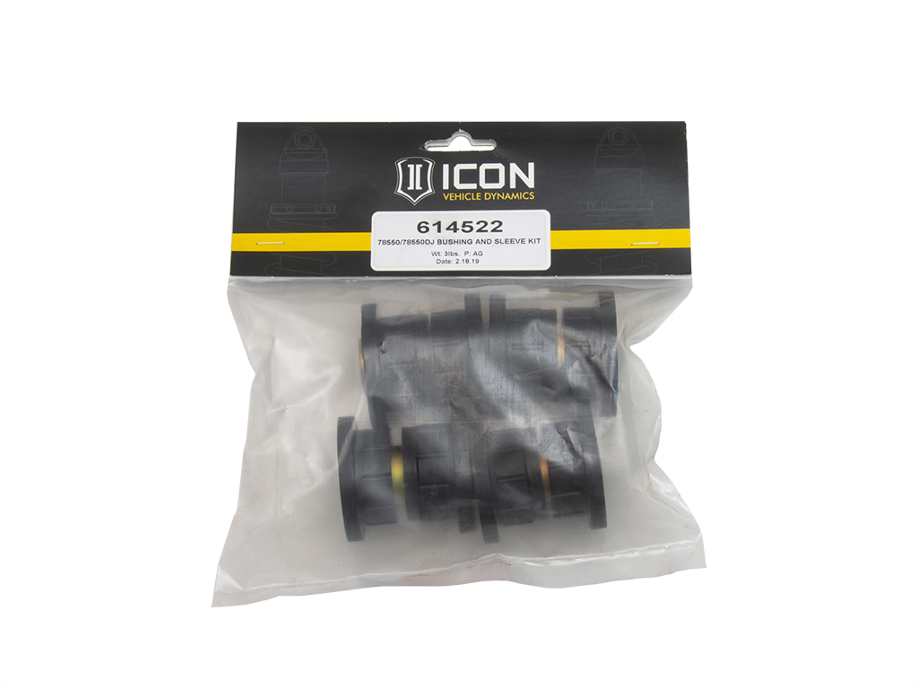 Replacement Bushing + Sleeve Kits for Icon Upper Control Arms by Icon ...