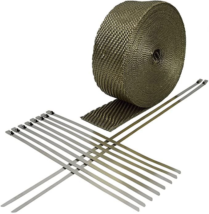 Heatshield Products Lava Wrap Exhaust Wrap 2000 Degree - Lava Header ...