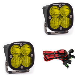 Baja Designs Squadron Pro LED Lights - Baja Designs Amber Driving/Combo ...