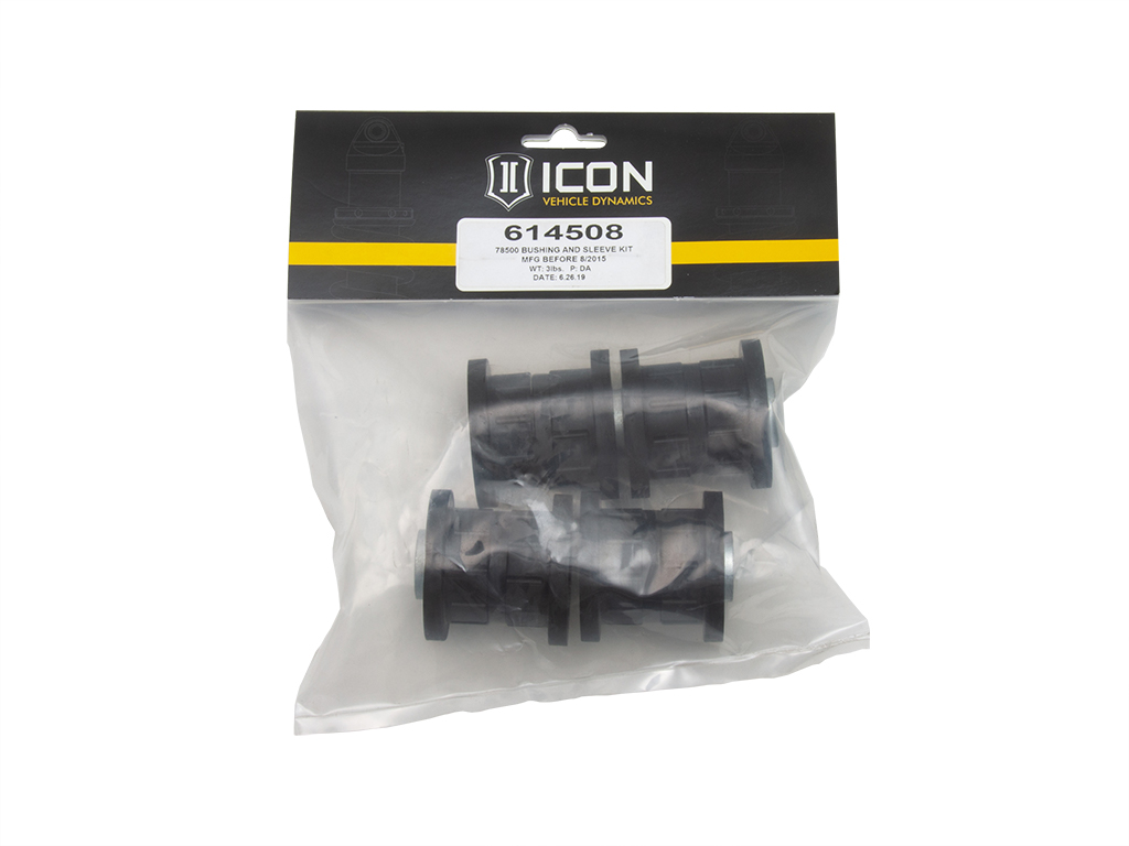 Replacement Bushing + Sleeve Kits for Icon Upper Control Arms by Icon ...