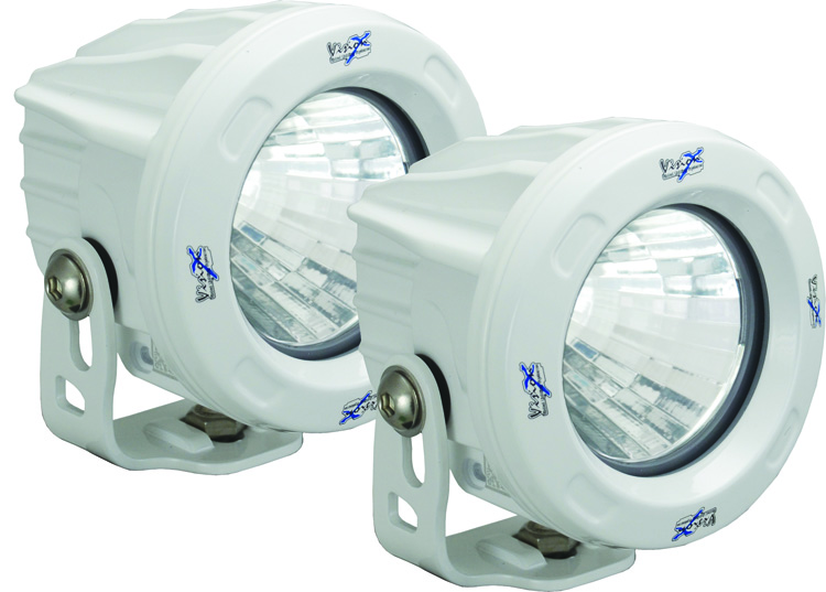 Optimus 3.7" Round LED Driving Lights by Vision X - Optimus 3.7" Round ...
