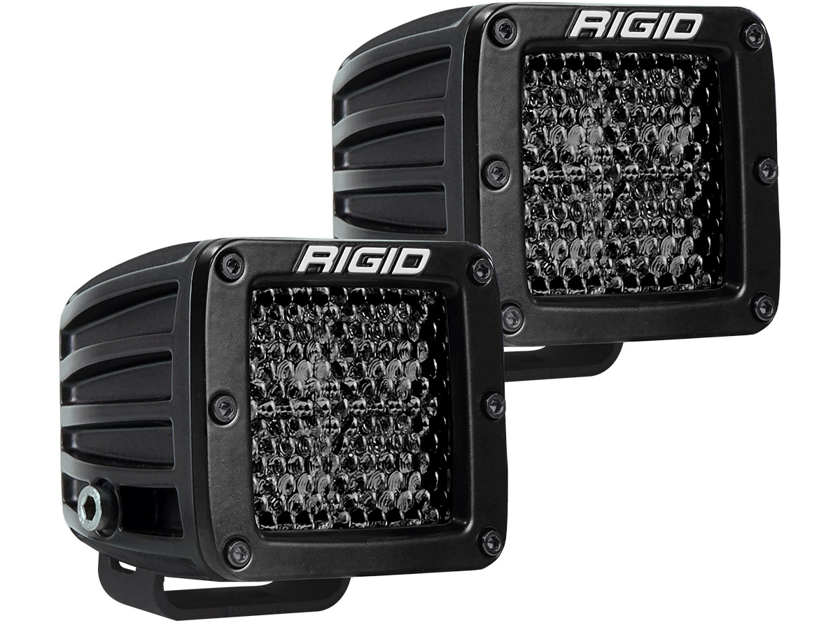 Rigid Industries D Series Pro LED Lights - Rigid Industries Midnight D ...