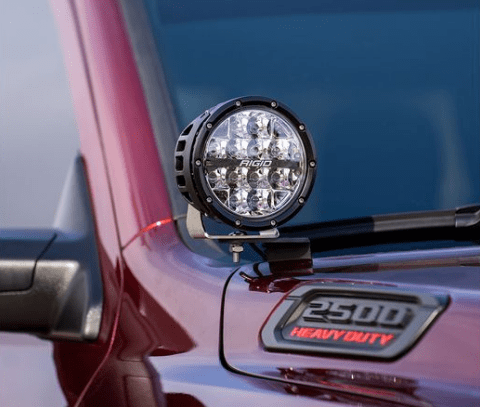 DODGE LED Light Mounts / Brackets by Rigid Industries - 2019-2021 Dodge ...