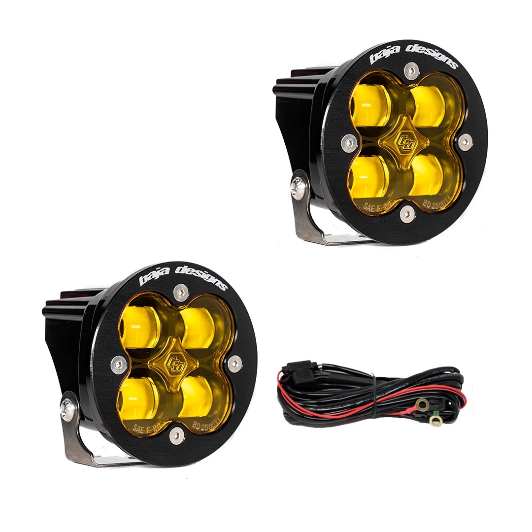 Baja Designs Squadron R Sport LED Lights - Baja Designs Amber Squadron ...