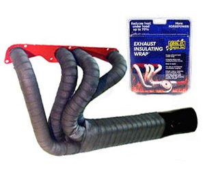 BLACK Thermo-Tec Exhaust and Header Wraps - Thermo-Tec Black Exhaust ...