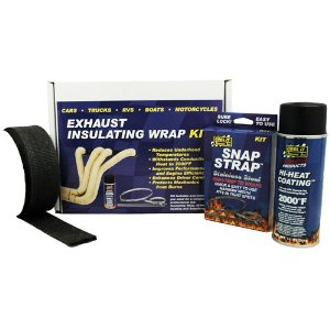 BLACK Thermo-Tec Exhaust and Header Wraps - Thermo-Tec Exhaust / Header ...