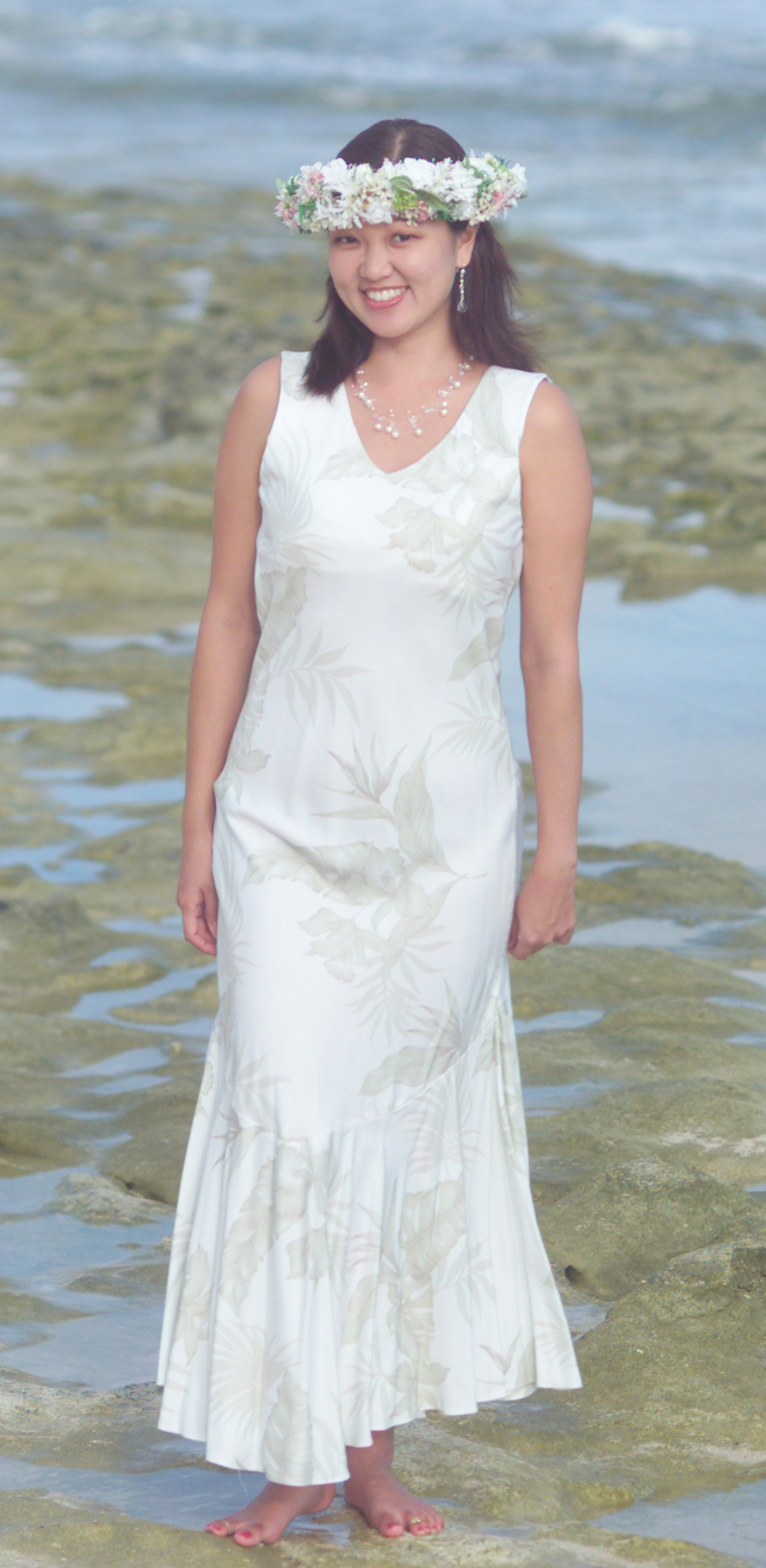Princess Likelike Hawaiian Wedding Dress
