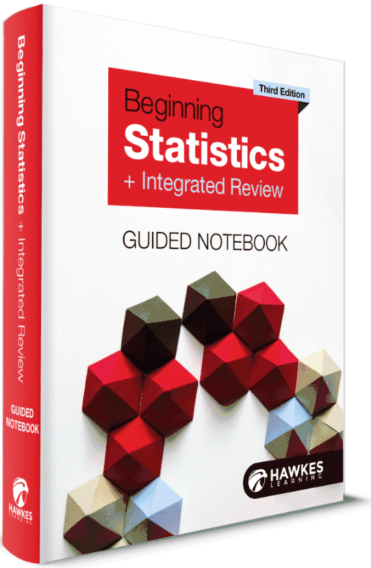 Beginning Statistics Plus Integrated Review 3rd Edition Software and Guided Notebook Bundle with ...