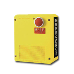 GAI-Tronics Yellow Emergency Wall Mount Phone with Lexan Enclosure