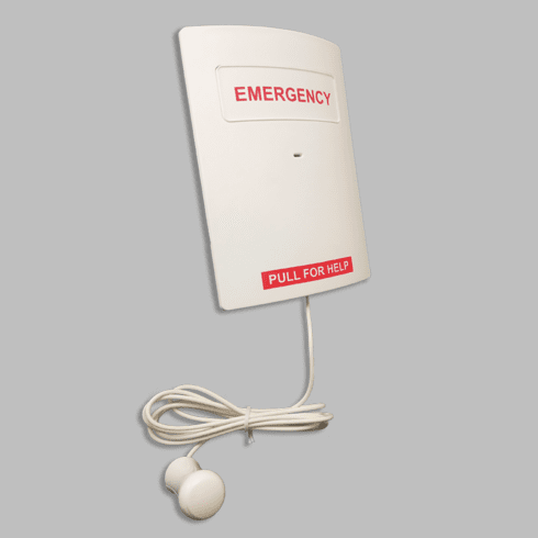 miALERT AP Resident unit hard wired pull cord w/wireless cancel ...