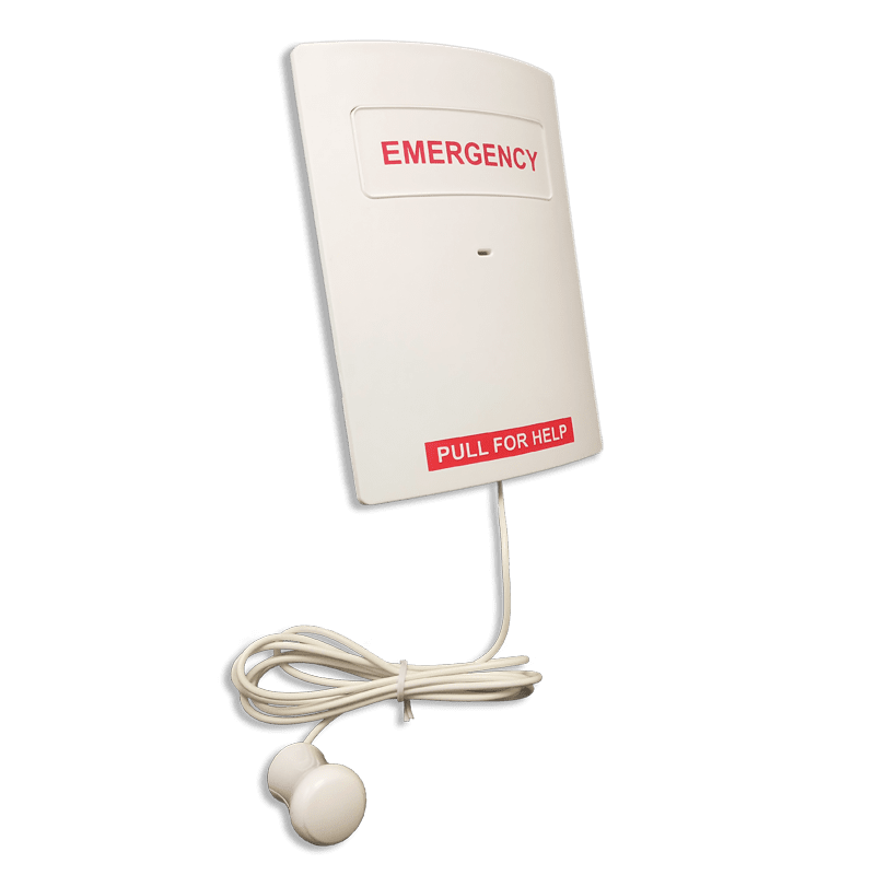 miALERT AP Resident unit hard wired pull cord w/wireless cancel ...