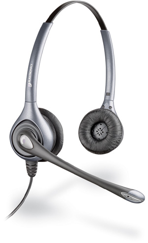 Plantronics H361N SupraPlus SL Binaural Headband Headset with Noise ...