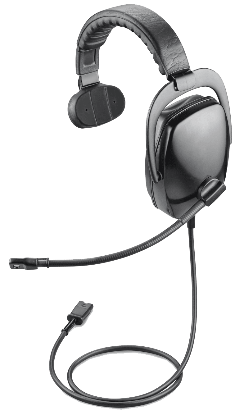 Plantronics SHR2082-01 Ruggedized Headsets with Noise Cancelling Mics