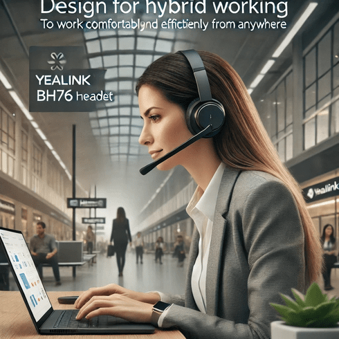 Yealink BH76 PLUS BLUETOOTH HEADSET STYLER