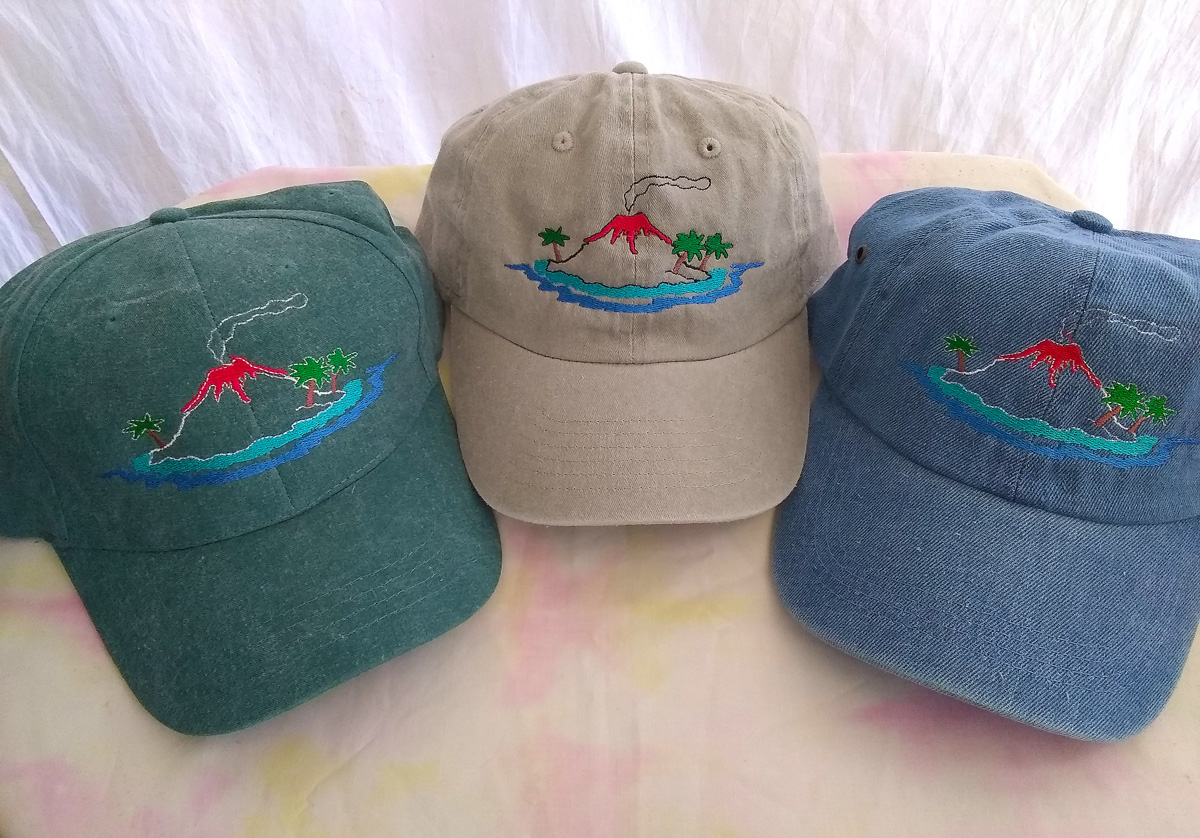 Volcano Baseball Hat