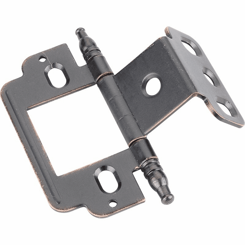 Black Partial Wrap Cabinet Hinges | Cabinets Matttroy