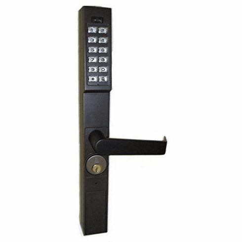 Alarm Lock DL1200 10B1 Dl1200 Trilogy Narrow Stile Digital Aluminum Do