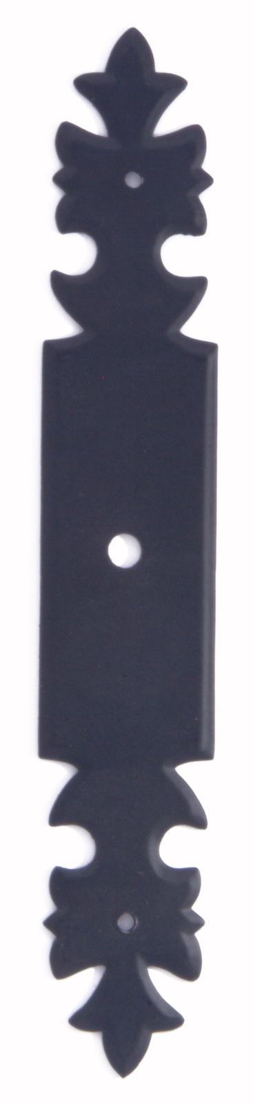 Bouvet Classic Keyhole Escutcheons (round hole) L:150mm R ...