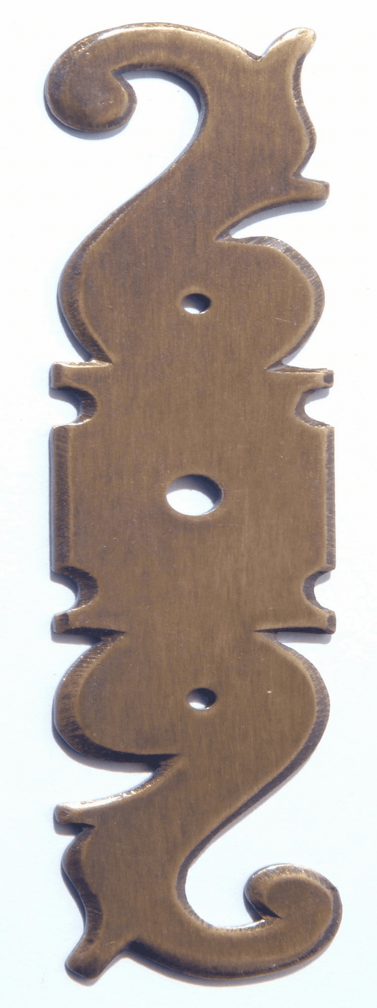 Bouvet 0093P-001 Classic Keyhole Escutcheons (round hole) L:120mm P