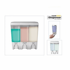 Shower Dispenser: Soap, Shampoo, Liquid Dispensers.