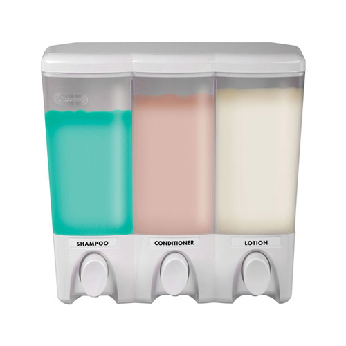 Clear Choice 72350 Dispenser III White Bath Dispenser
