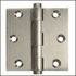 Deltana DSB3 Square Door Hinge 3 inch x 3 inch (pair)